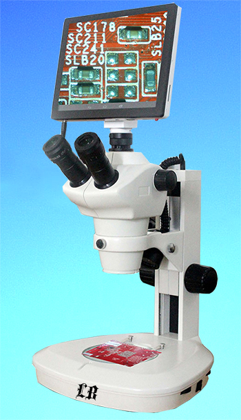 Labomed, Inc. LB-356 Digital Zoom Stereo Microscope with 5MP HD Touch ...